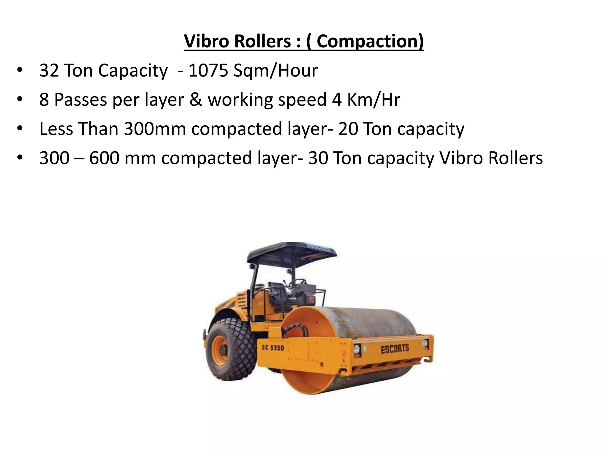 Heavy Construction Equipment Productivity | PPTX