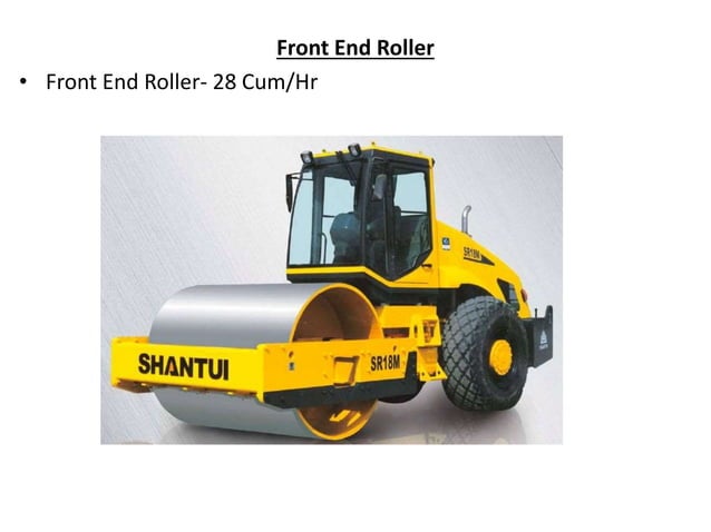 Heavy Construction Equipment Productivity | PPTX