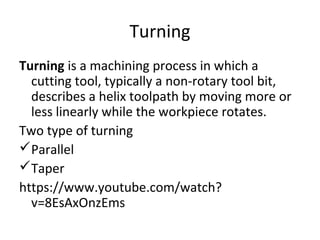 Machine operations | PPT