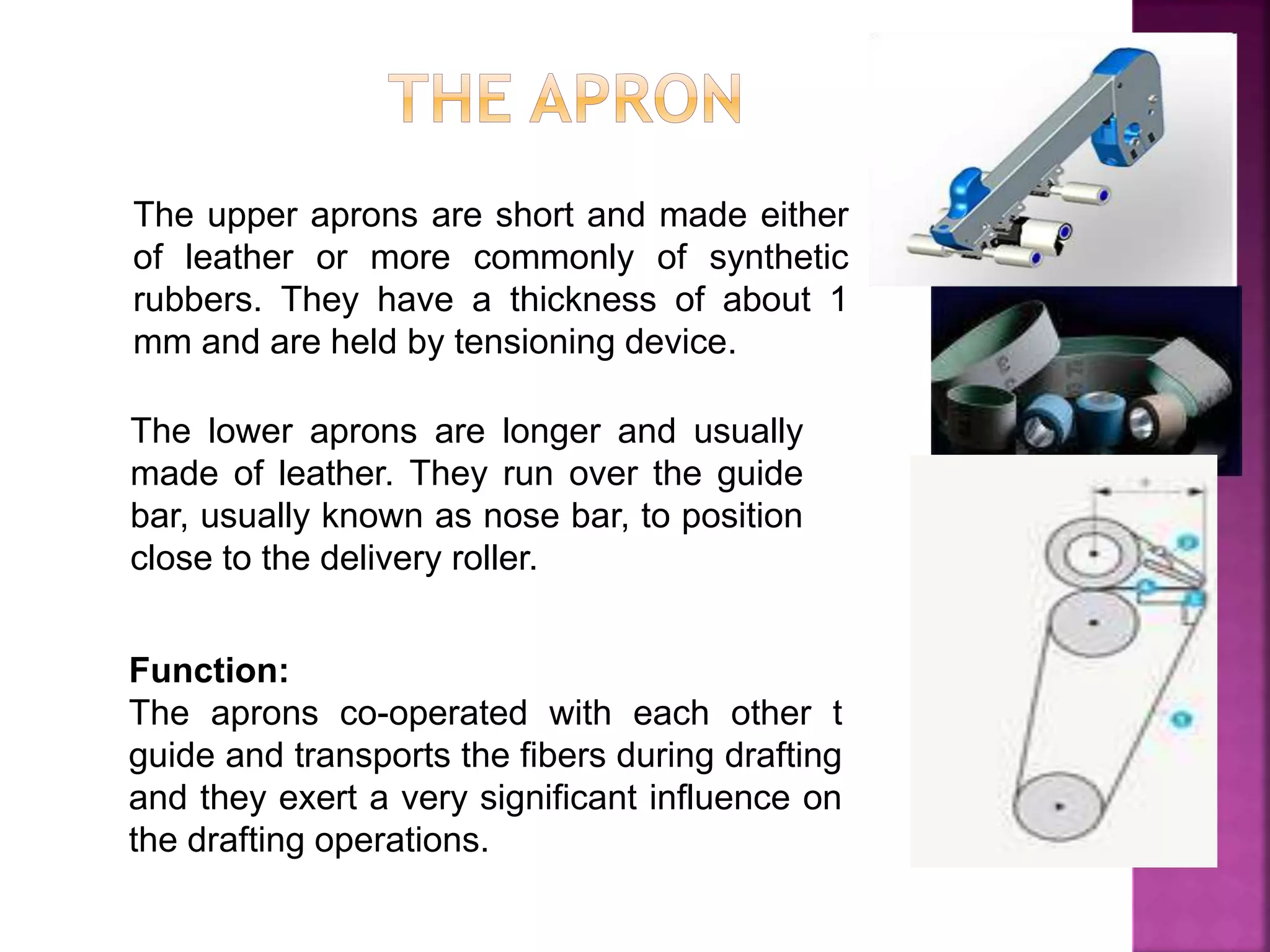 Machine parameter of speed frame | PPTX