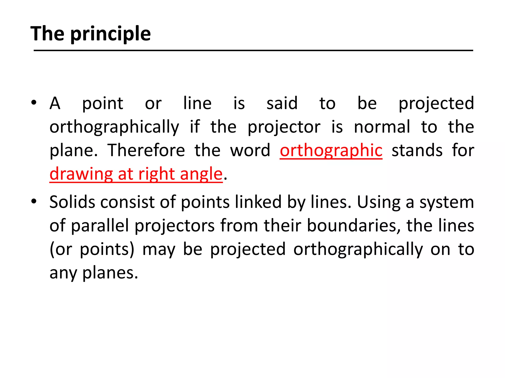 Machine parts orthographic projections | PPTX