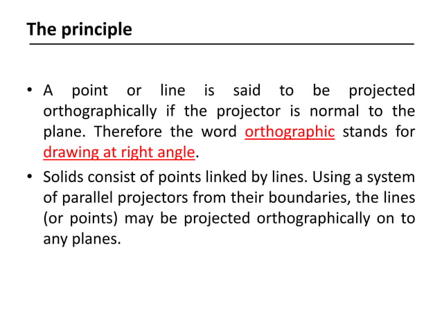 Machine parts orthographic projections | PPTX | 3-D Graphics | Computer ...