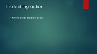 knitting Machine parts, knittging action & cam system | PDF