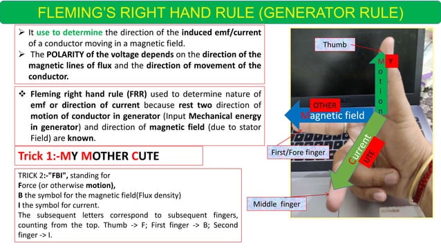 WORKING PRINCIPLE OF DC MOTOR,DC GENERATOR|DAY 12|FLEMING'S LEFT-HAND ...
