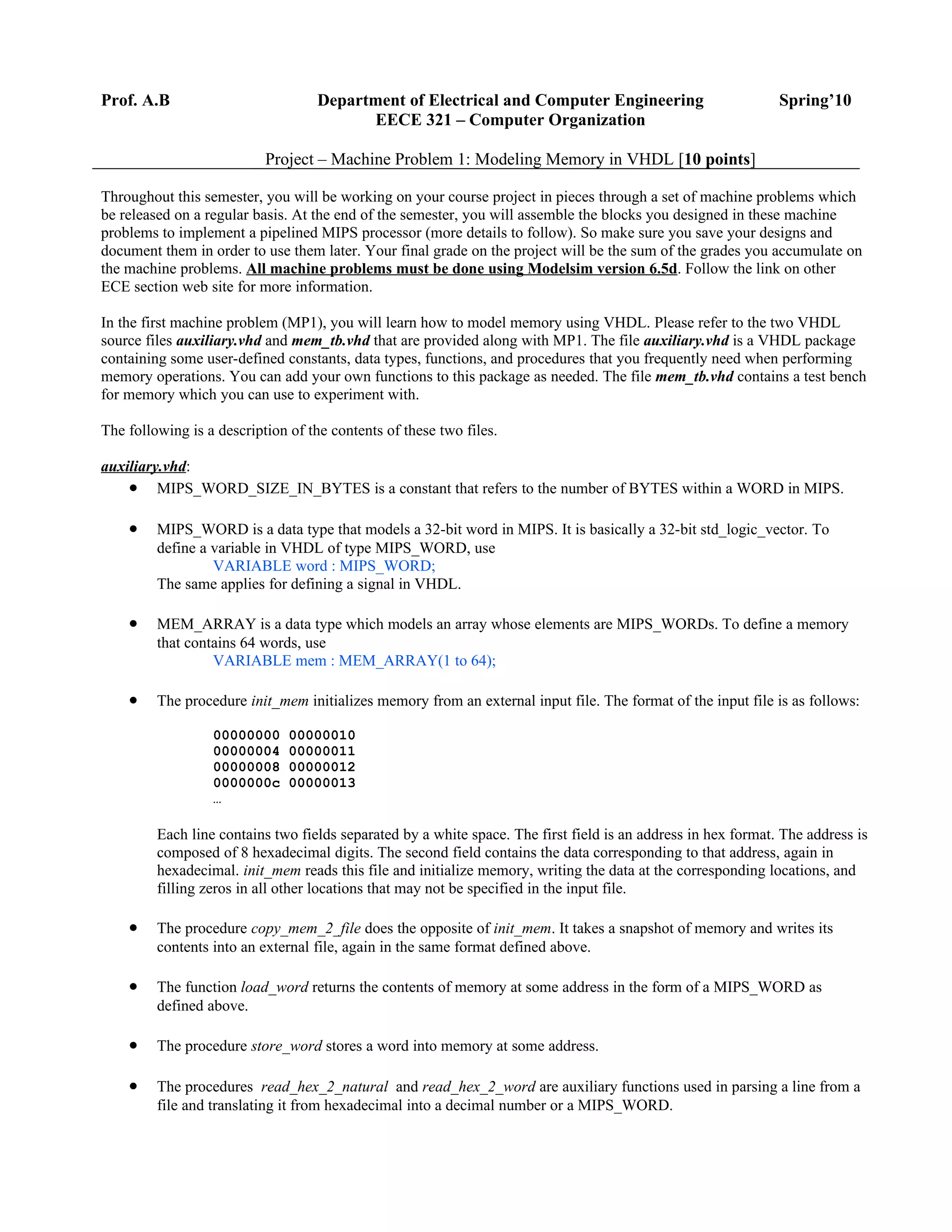 Machine Problem 1 | PDF