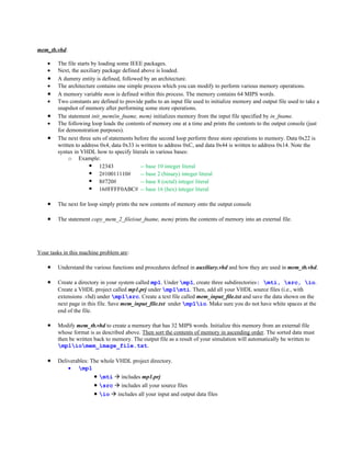 Machine Problem 1 | DOC