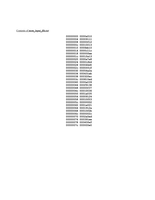 Machine Problem 1 | DOC