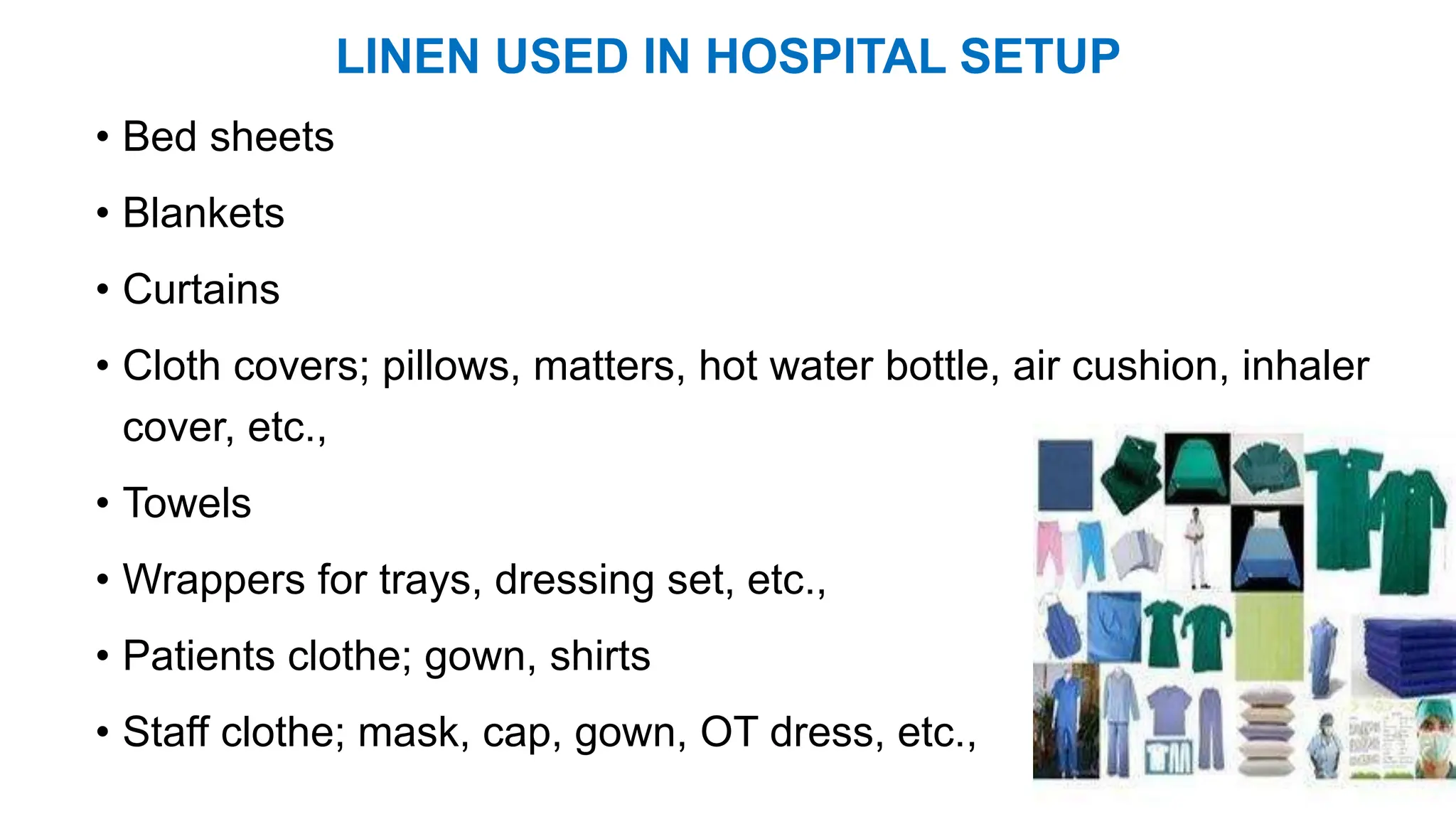 Machinery, Equiments and Linen nursing foundation.pptx