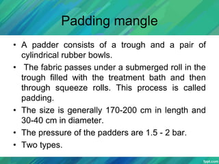 Machinery for preparation of textile | PPT