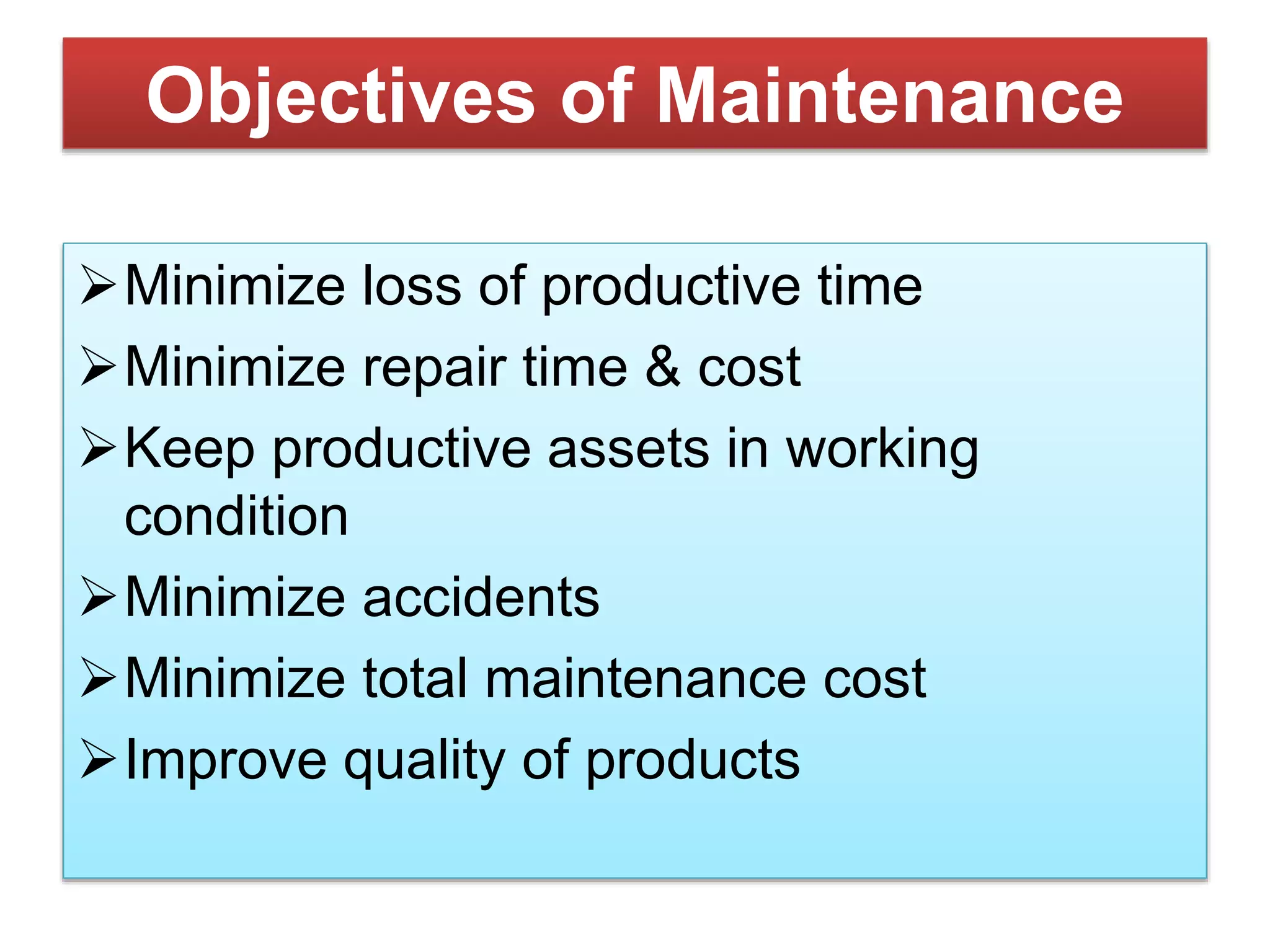 Machinery Maintenance | PPTX