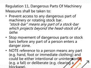 Health and Safety In The Workplace_3 Machinery Safety | PPTX
