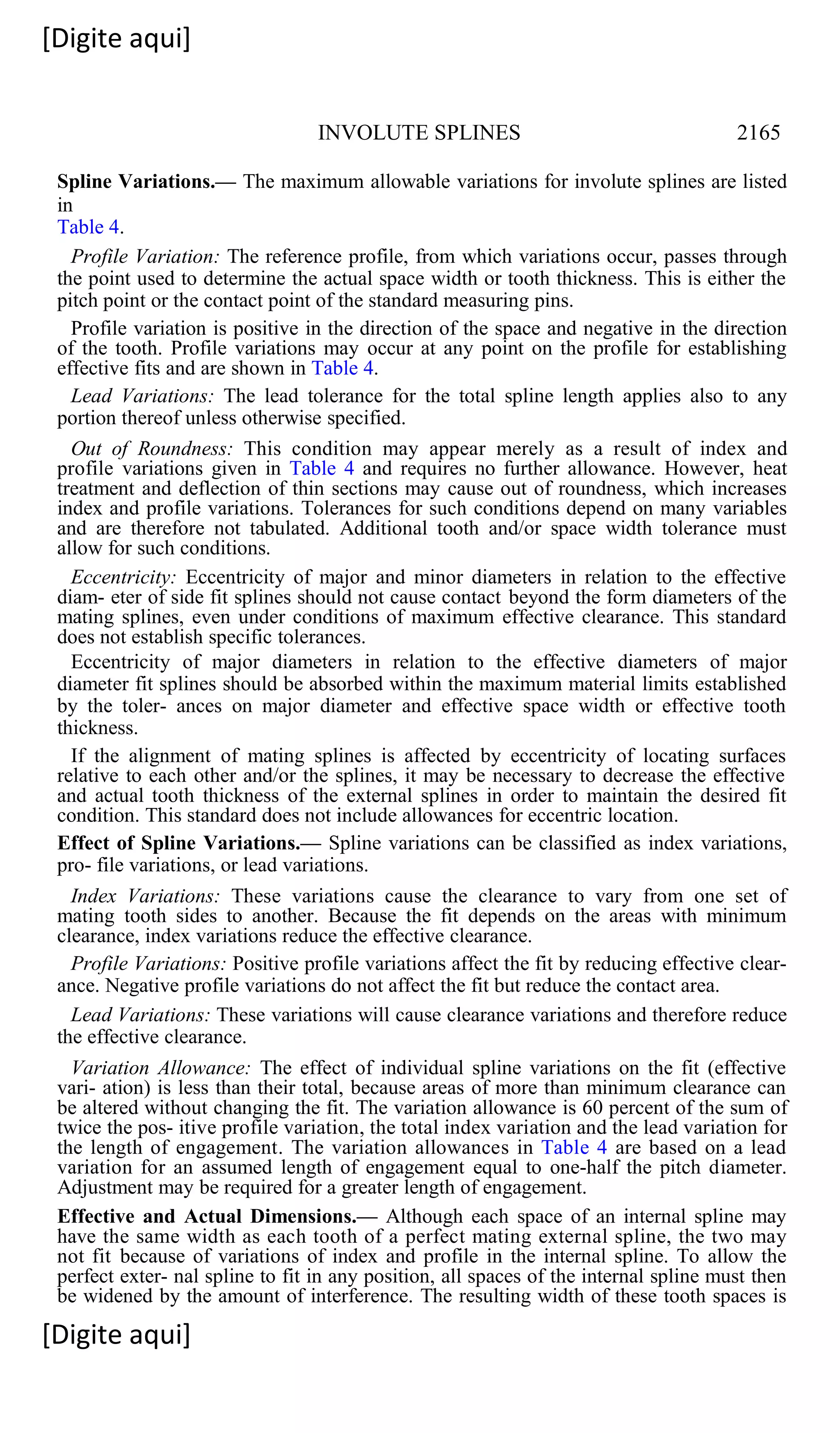 Machinery splines | DOC