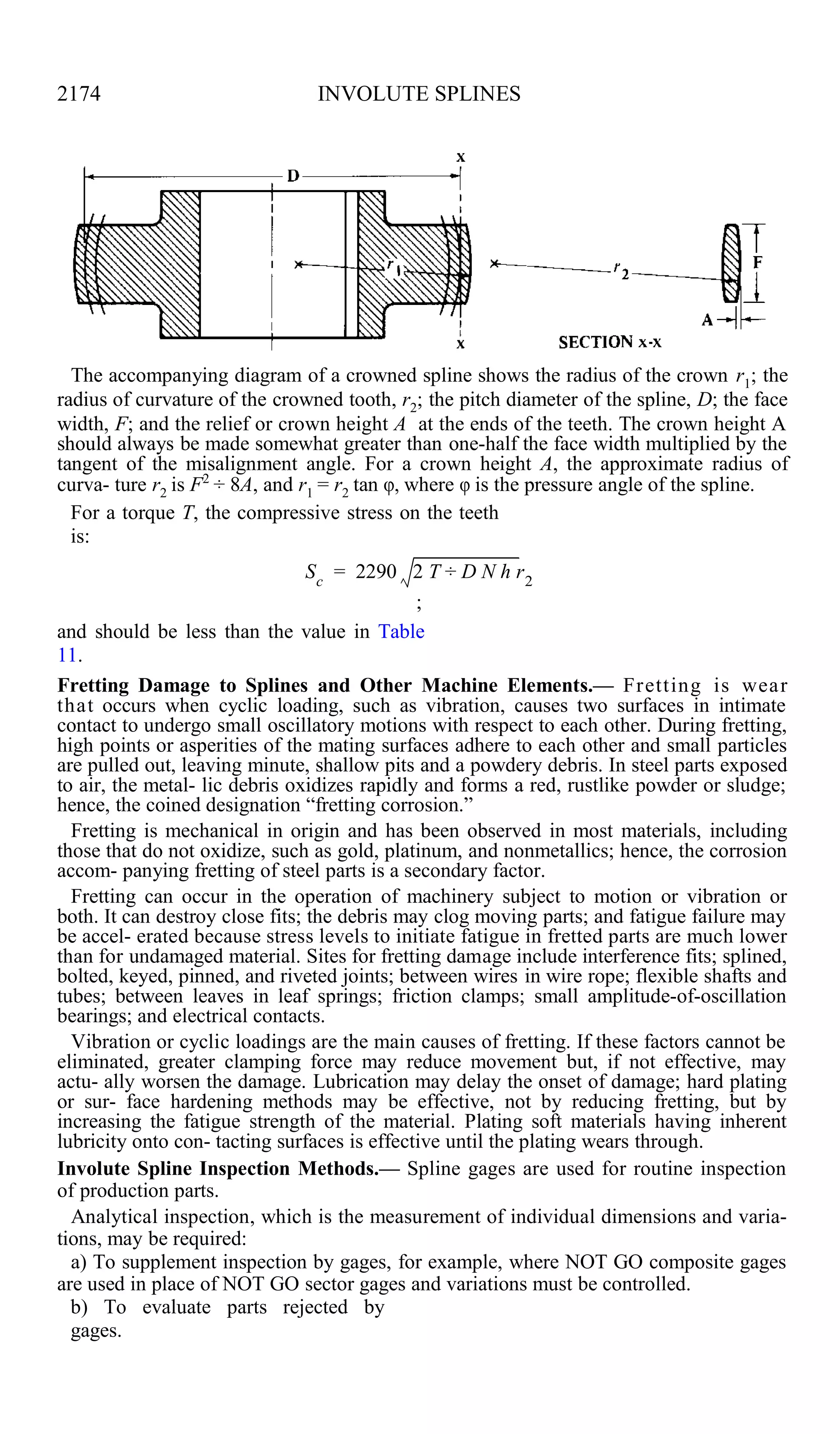 Machinery splines | DOC