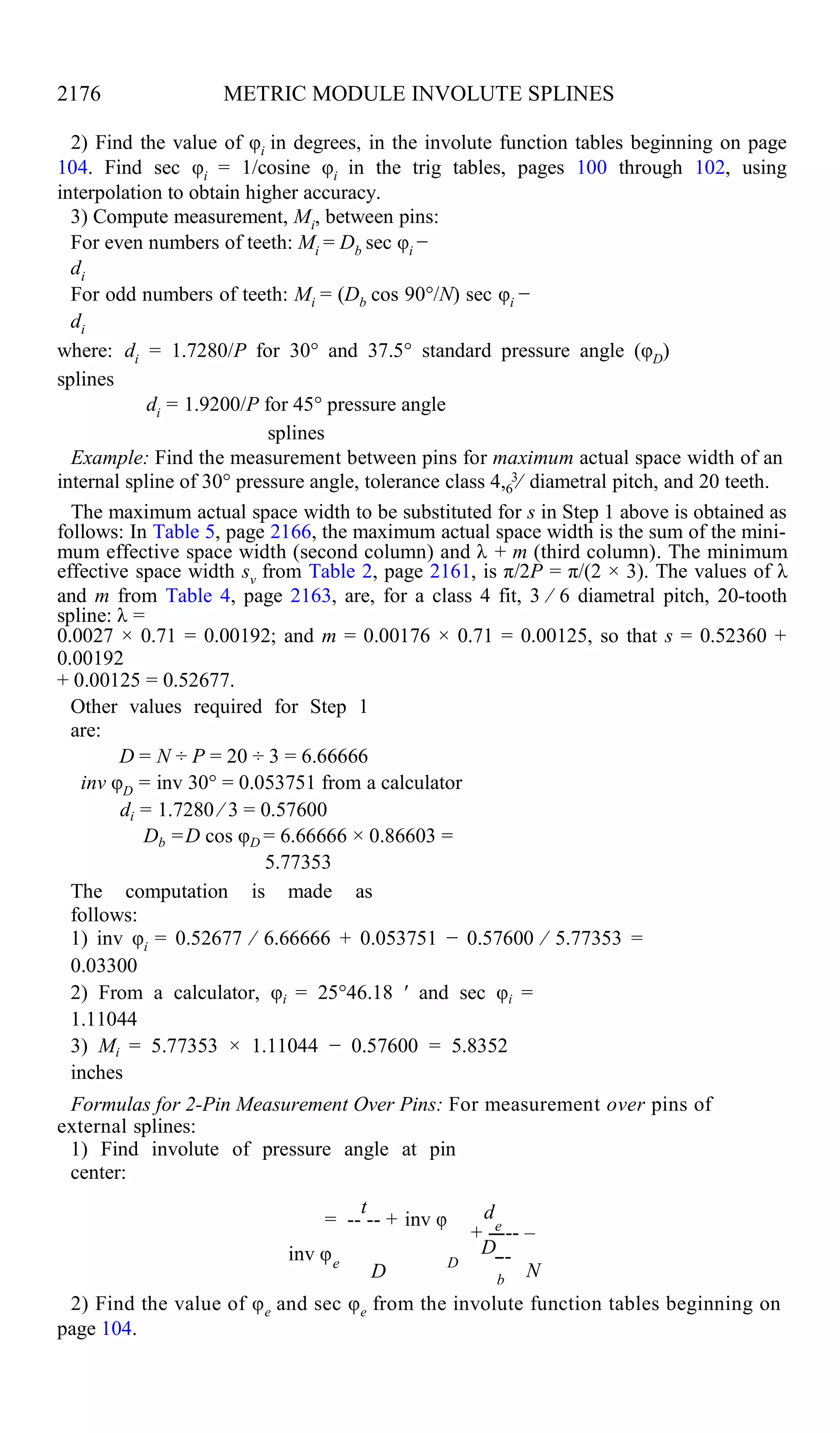 Machinery splines | DOC