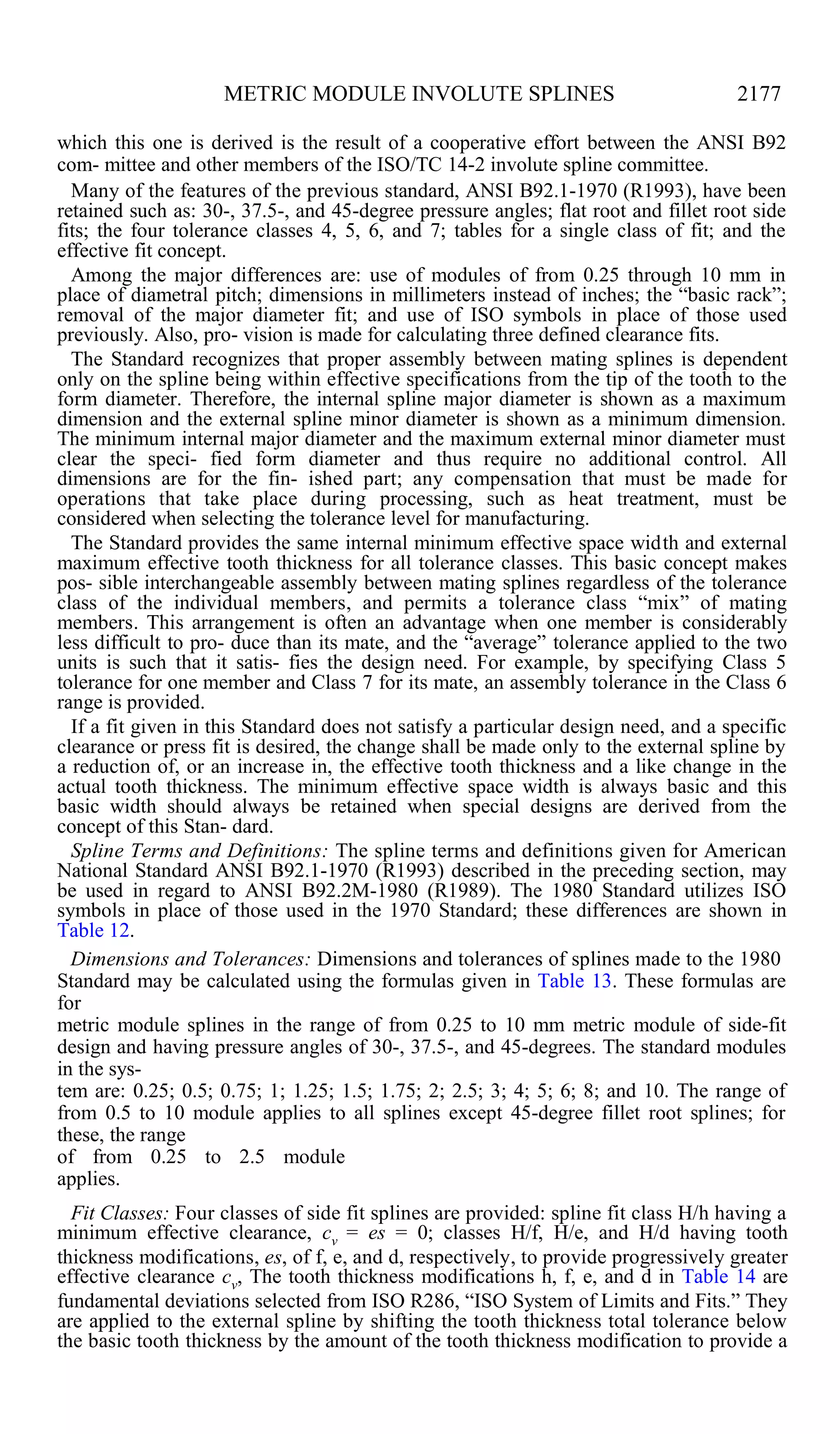 Machinery splines | DOC