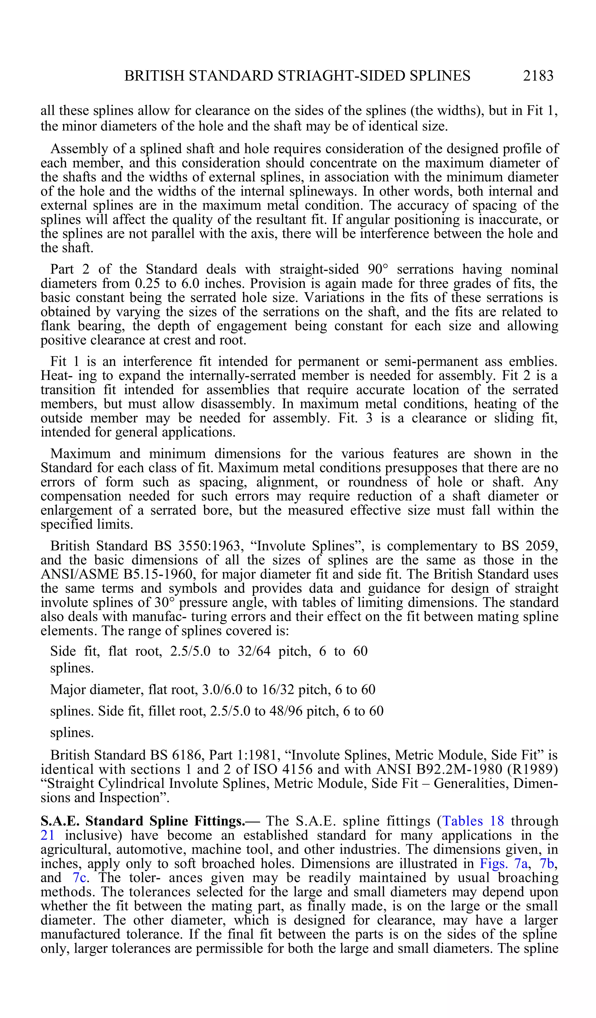 Machinery splines | DOC