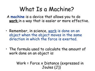 Machines | PPT