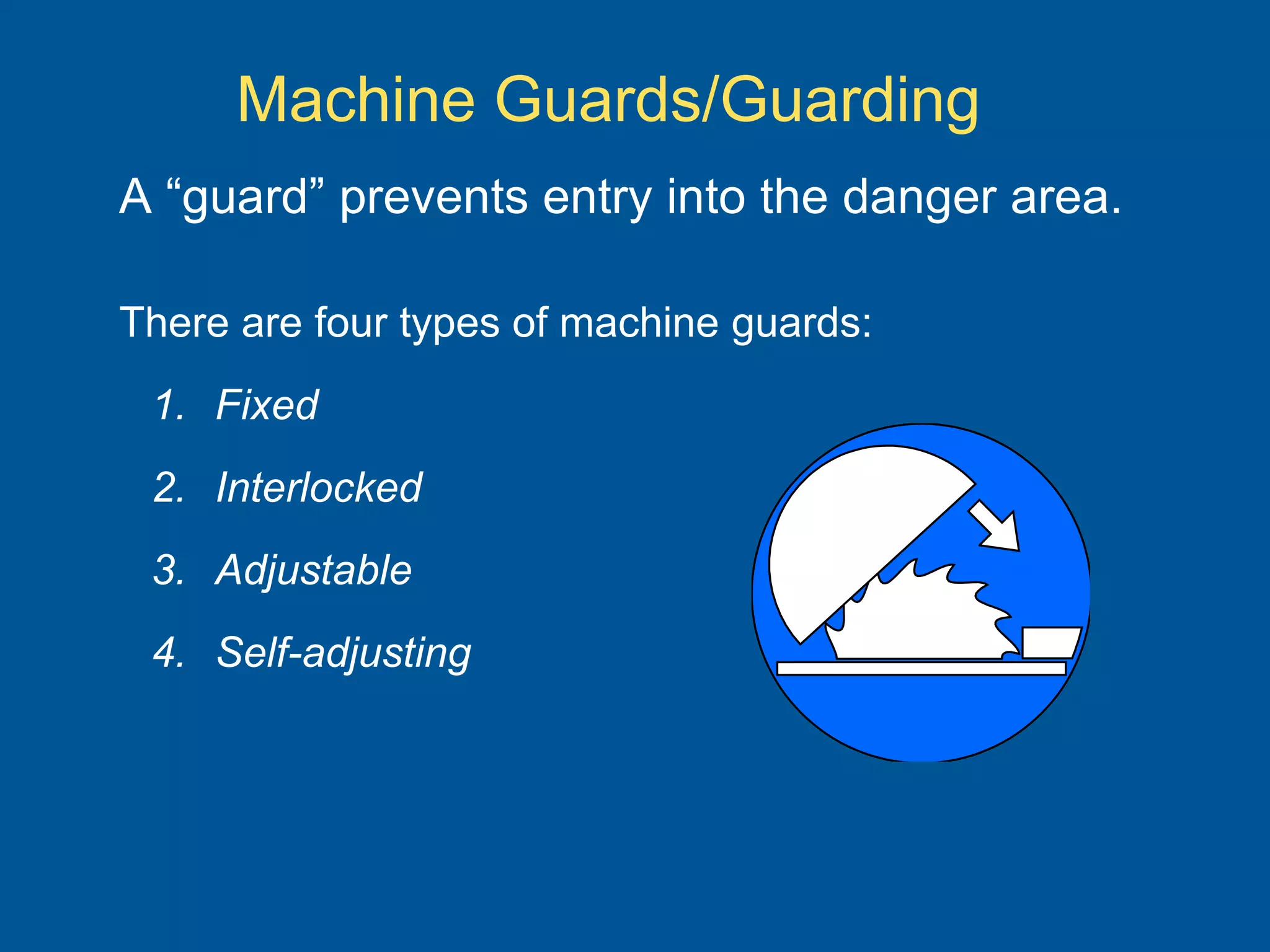 Machine safeguarding | PPTX