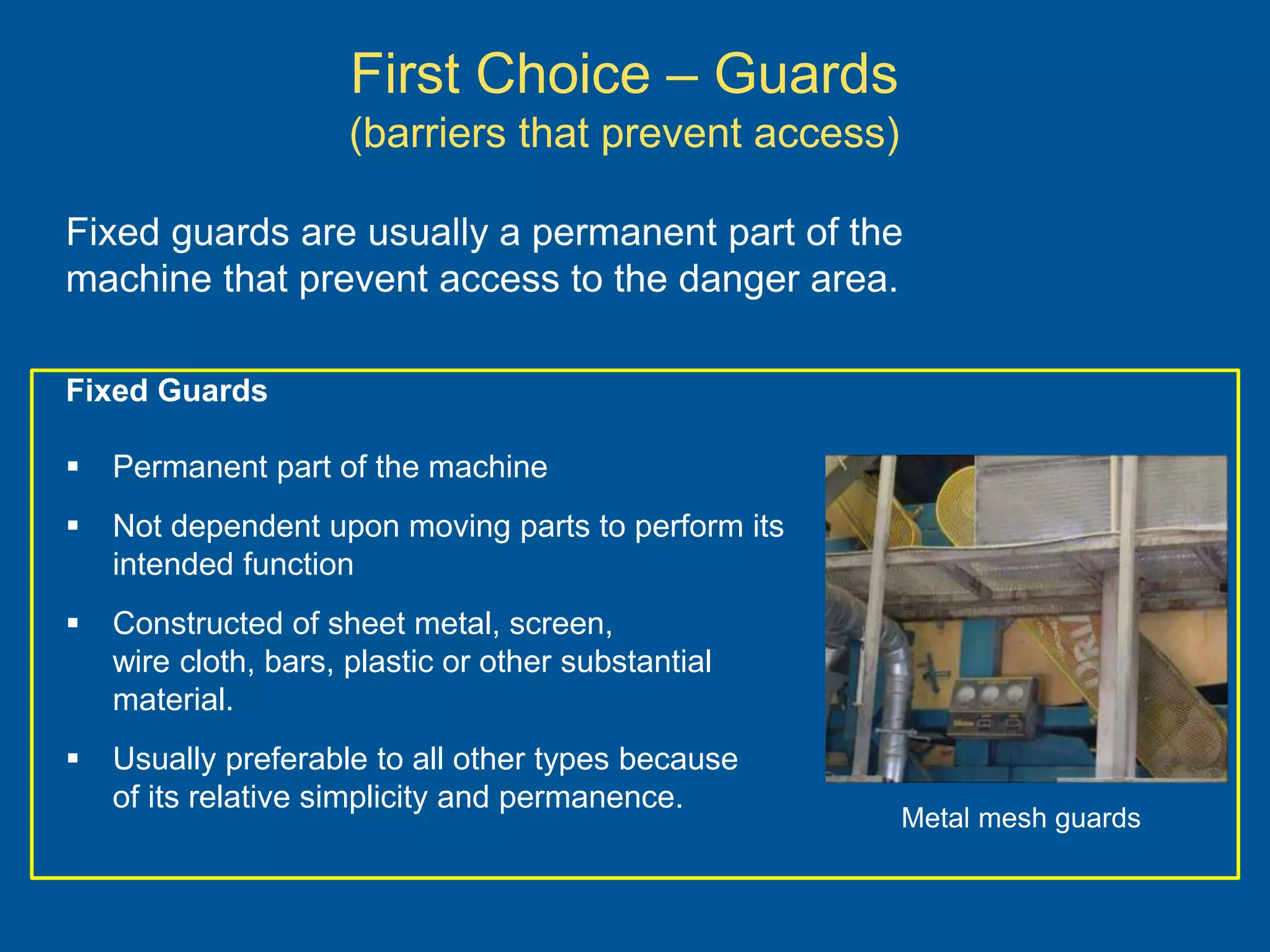 Machine safeguarding | PPTX