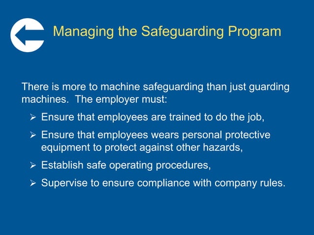 Machine safeguarding | PPTX