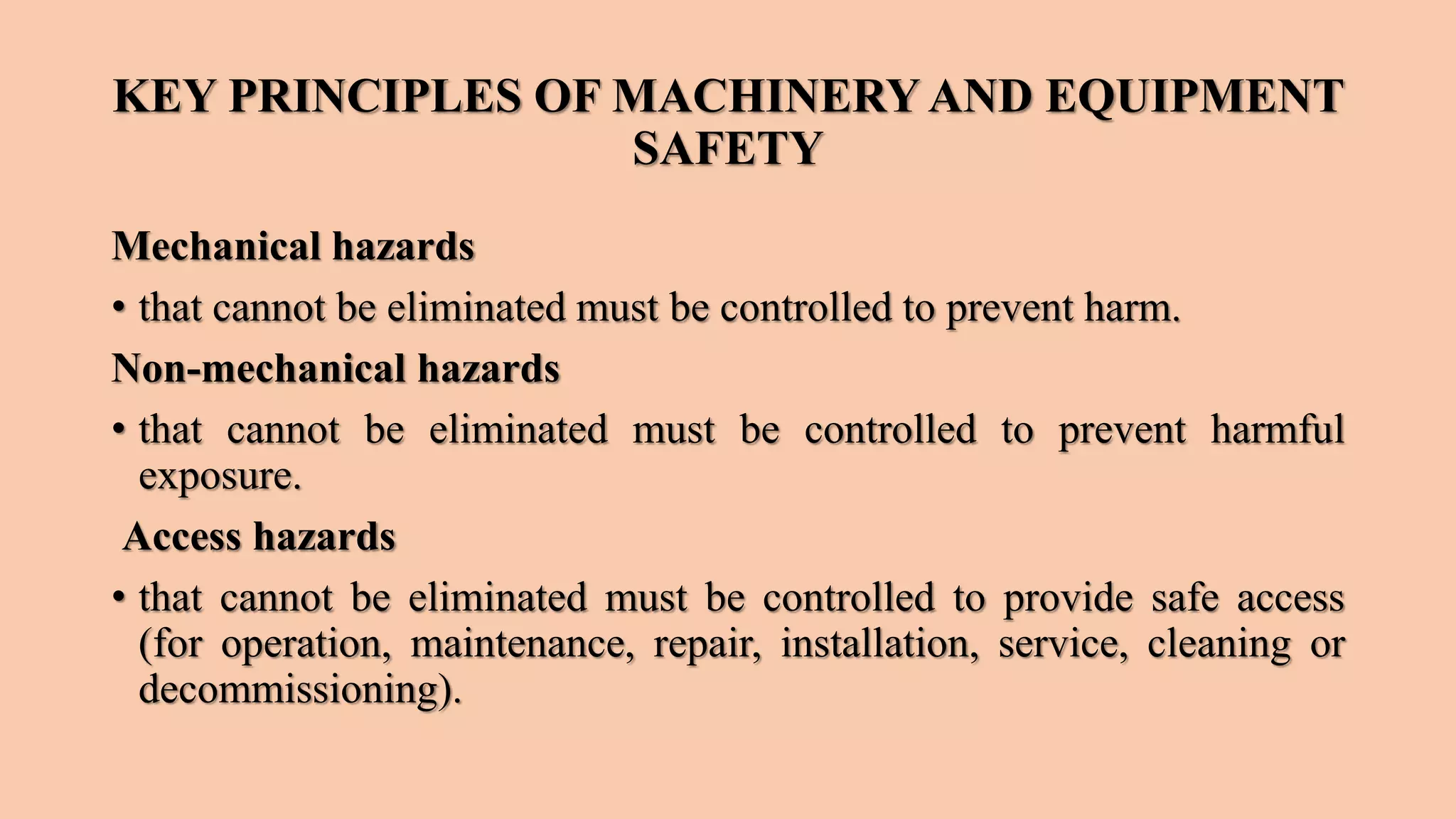 Machine Safety | PPTX