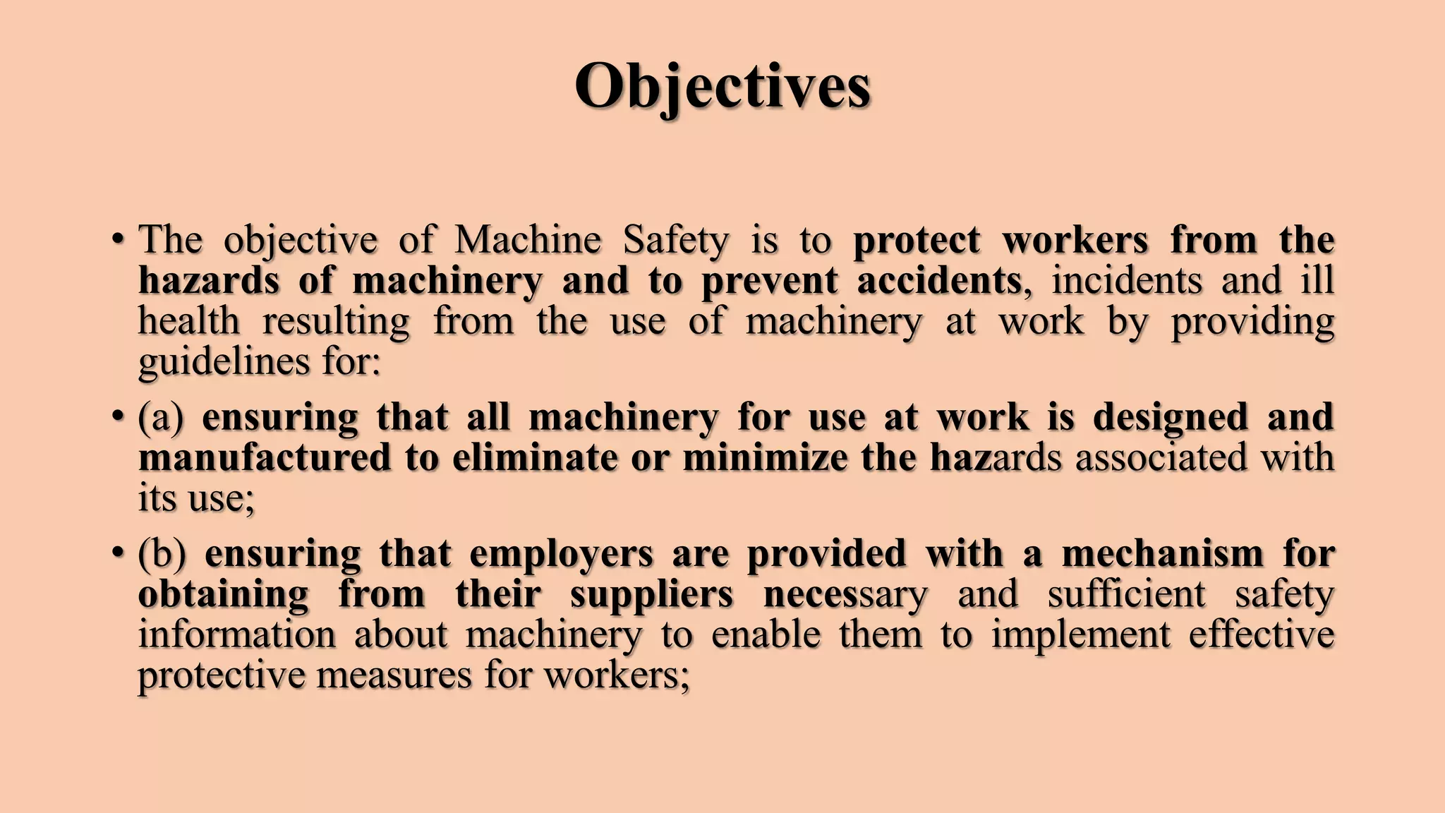 Machine Safety | PPTX