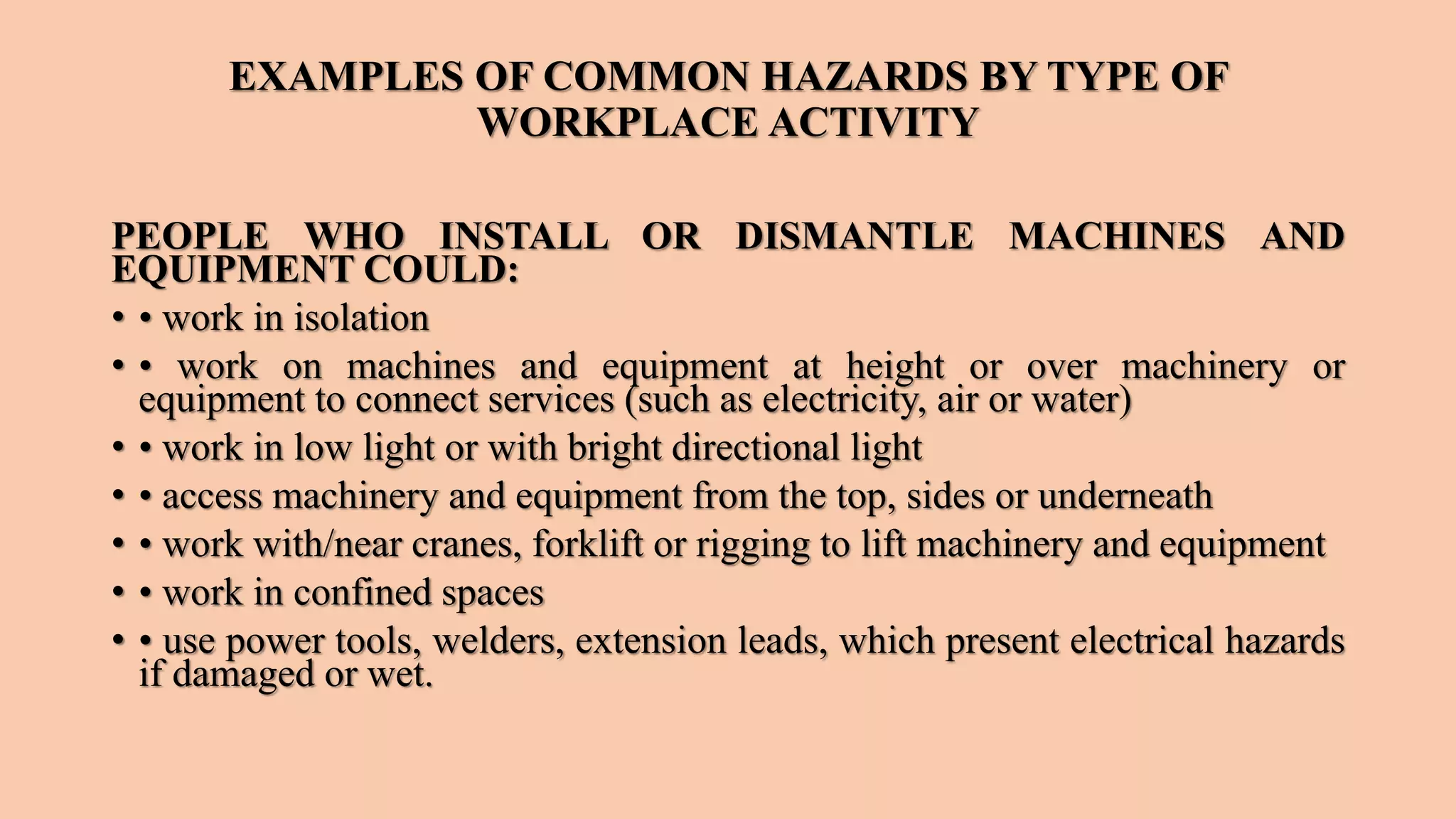 Machine Safety | PPTX