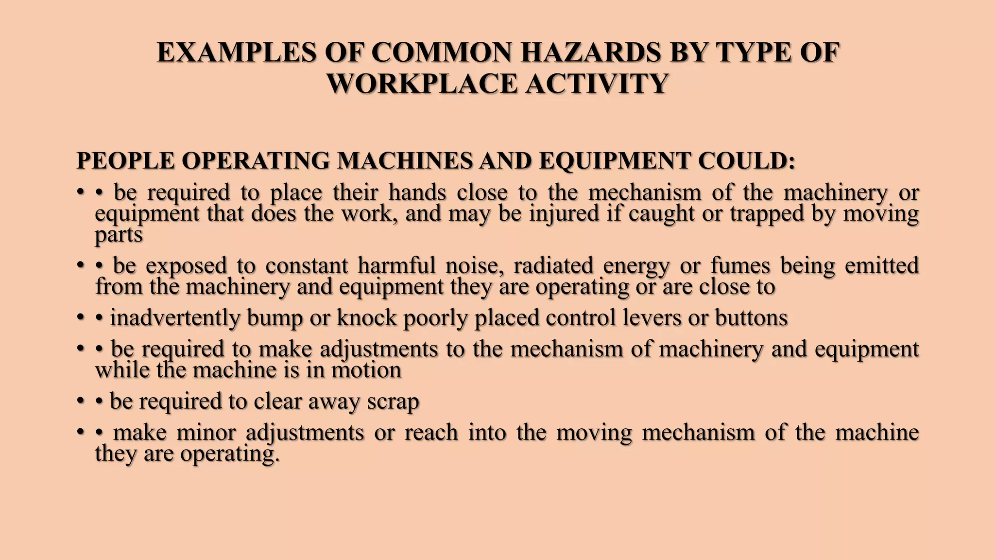 Machine Safety | PPTX