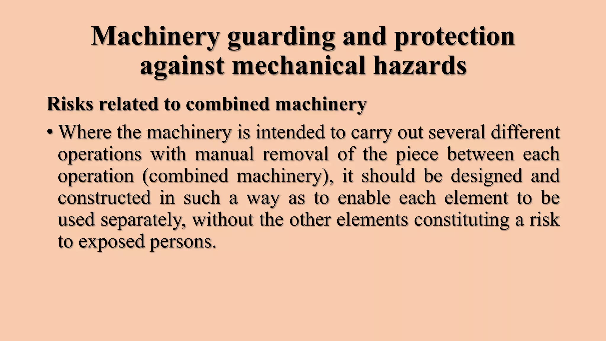 Machine Safety | PPTX