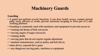 Machine Safety | PPTX