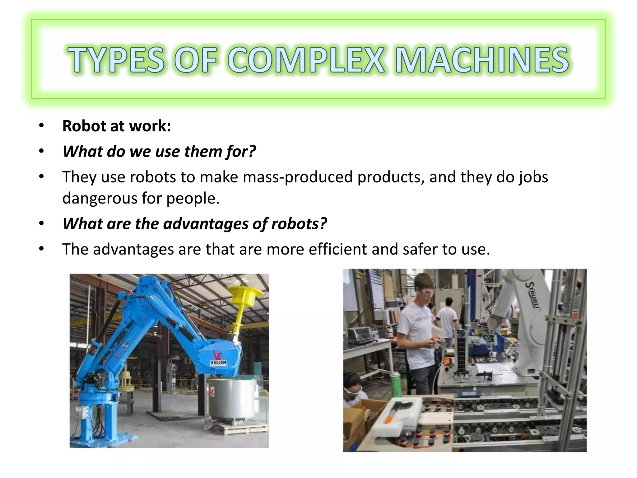 Machines, alejandro u. | PPT