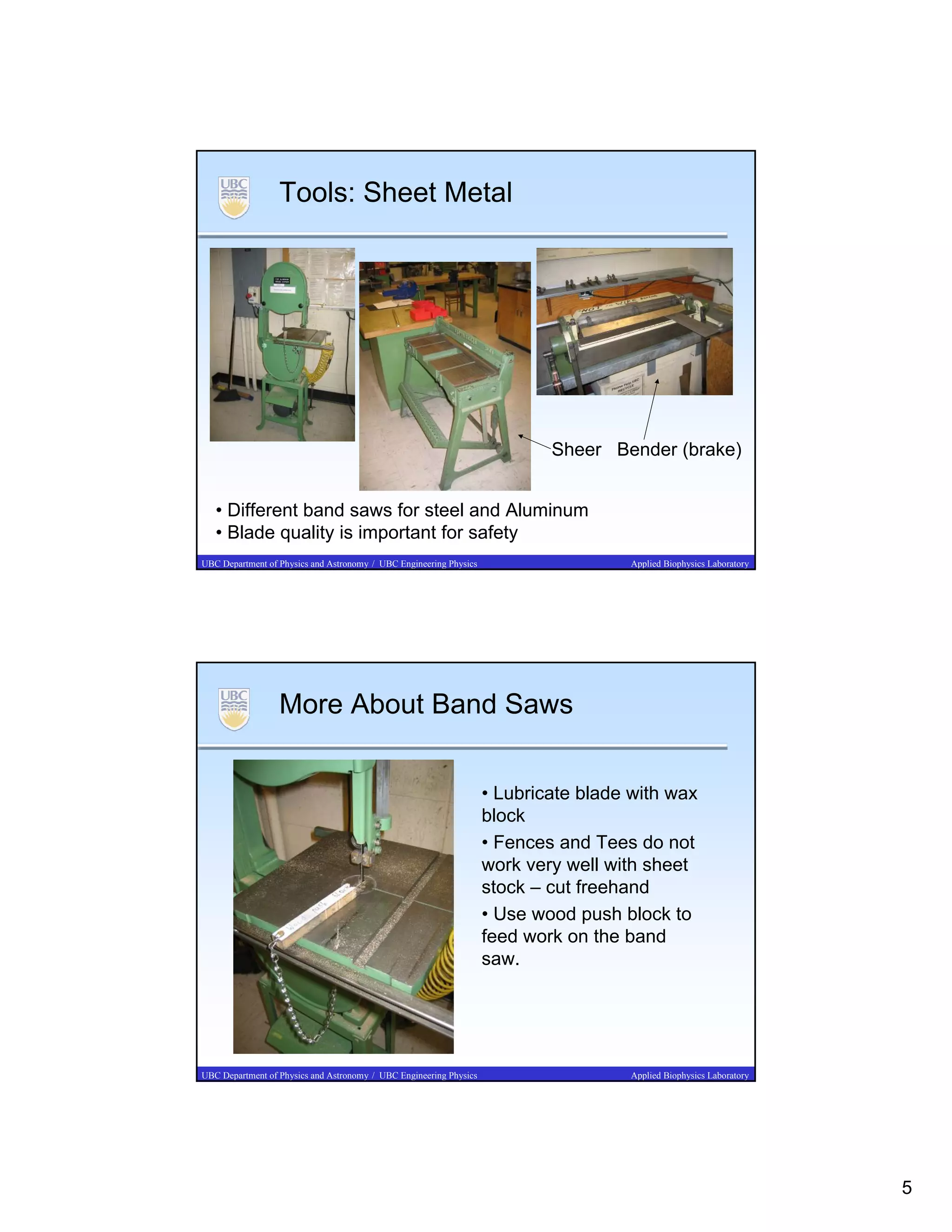Machine Shop Safety And Practice 2006 | PDF