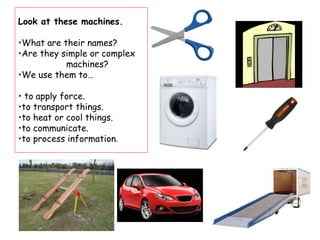 Machines vocabulary | PPT