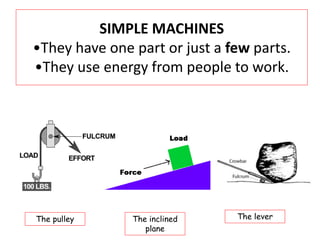 Machines vocabulary | PPT