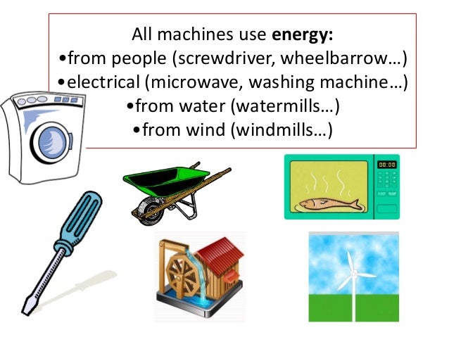 Machines vocabulary