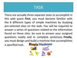 Machines webquest iok | PPS
