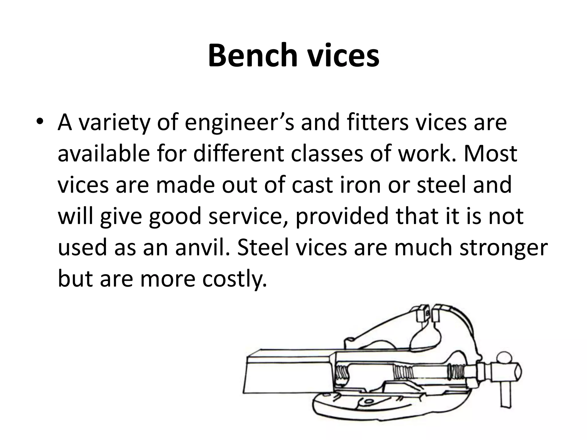 MACHINE TECH. (Bending metals and bench vices.ppt