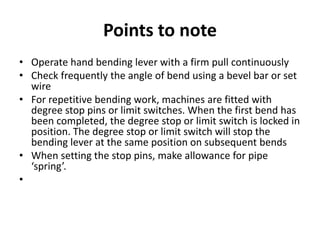 MACHINE TECH. (Bending metals and bench vices.ppt
