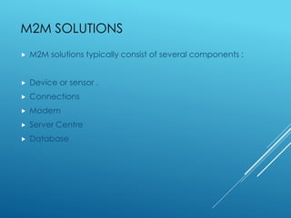 Machine to machine | PPT