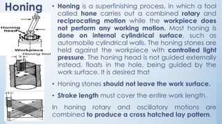 Machine tool iii grinding superfinishing limit fit tolerance & surface ...
