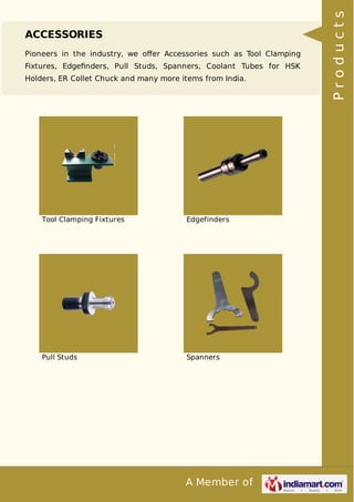 Parth Enterprises India, Pune, Spindle Toolings Conventional Tools | PDF