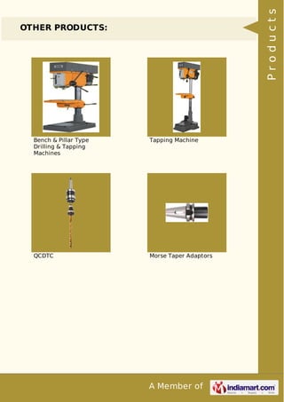Parth Enterprises India, Pune, Spindle Toolings Conventional Tools | PDF