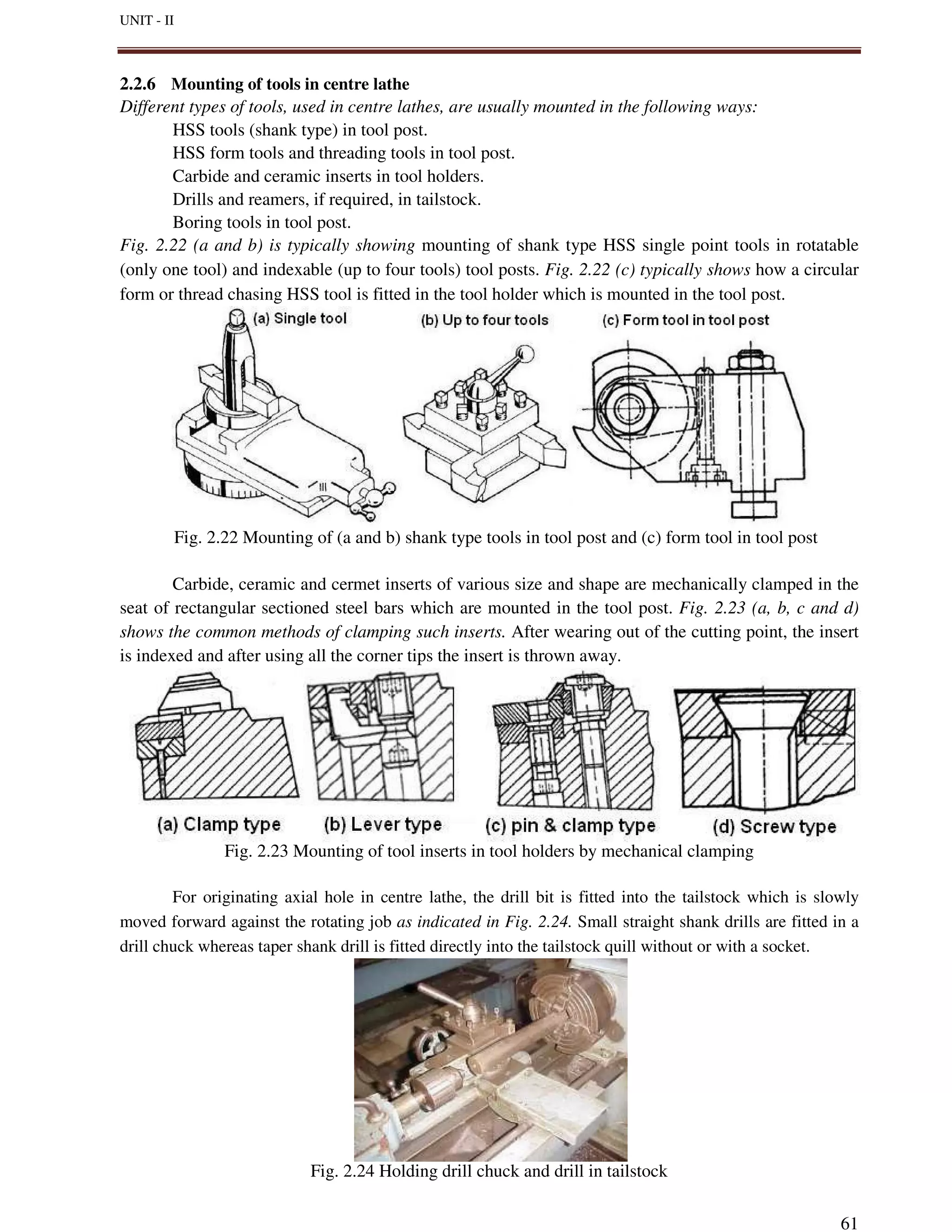 Machine tools lecture notes iii-i | PDF