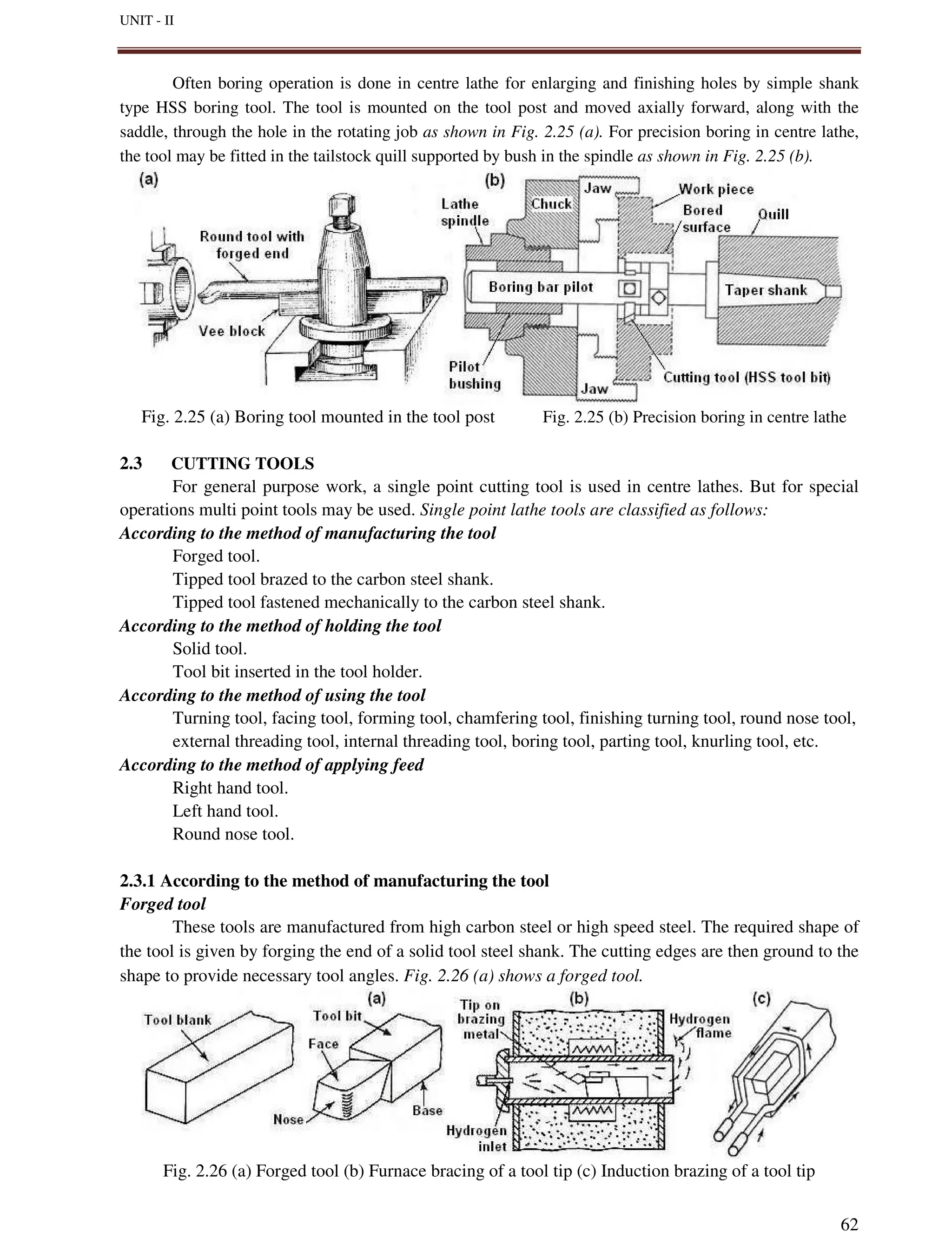 Machine tools lecture notes iii-i | PDF