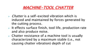 Machine tool variation | PPTX