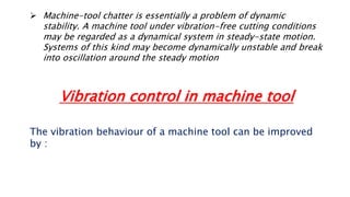 Machine tool variation | PPTX