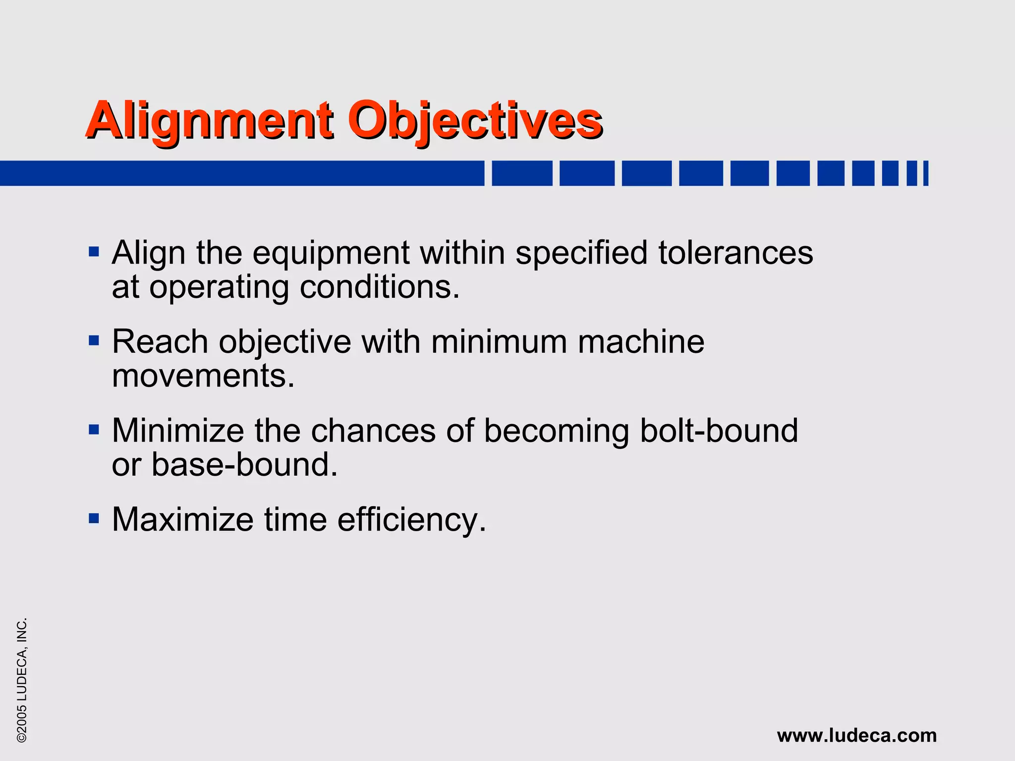 Machine Train Alignment | PPT