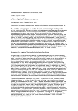 Machine Translation And Computer | DOC | Desktop Publishing | Computer ...