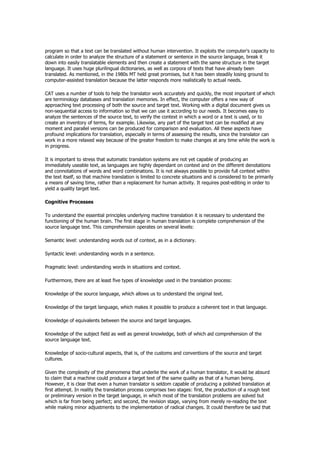 Machine Translation And Computer | DOC | Desktop Publishing | Computer ...