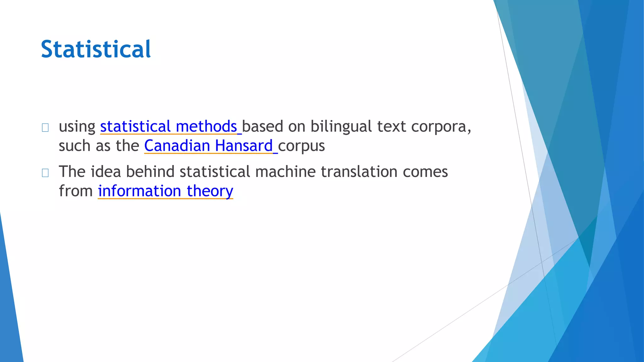 Machine translation ppt by shantanu arora | PPTX